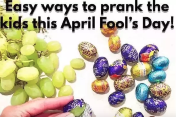 Family Friendly April Fools Pranks for Kids