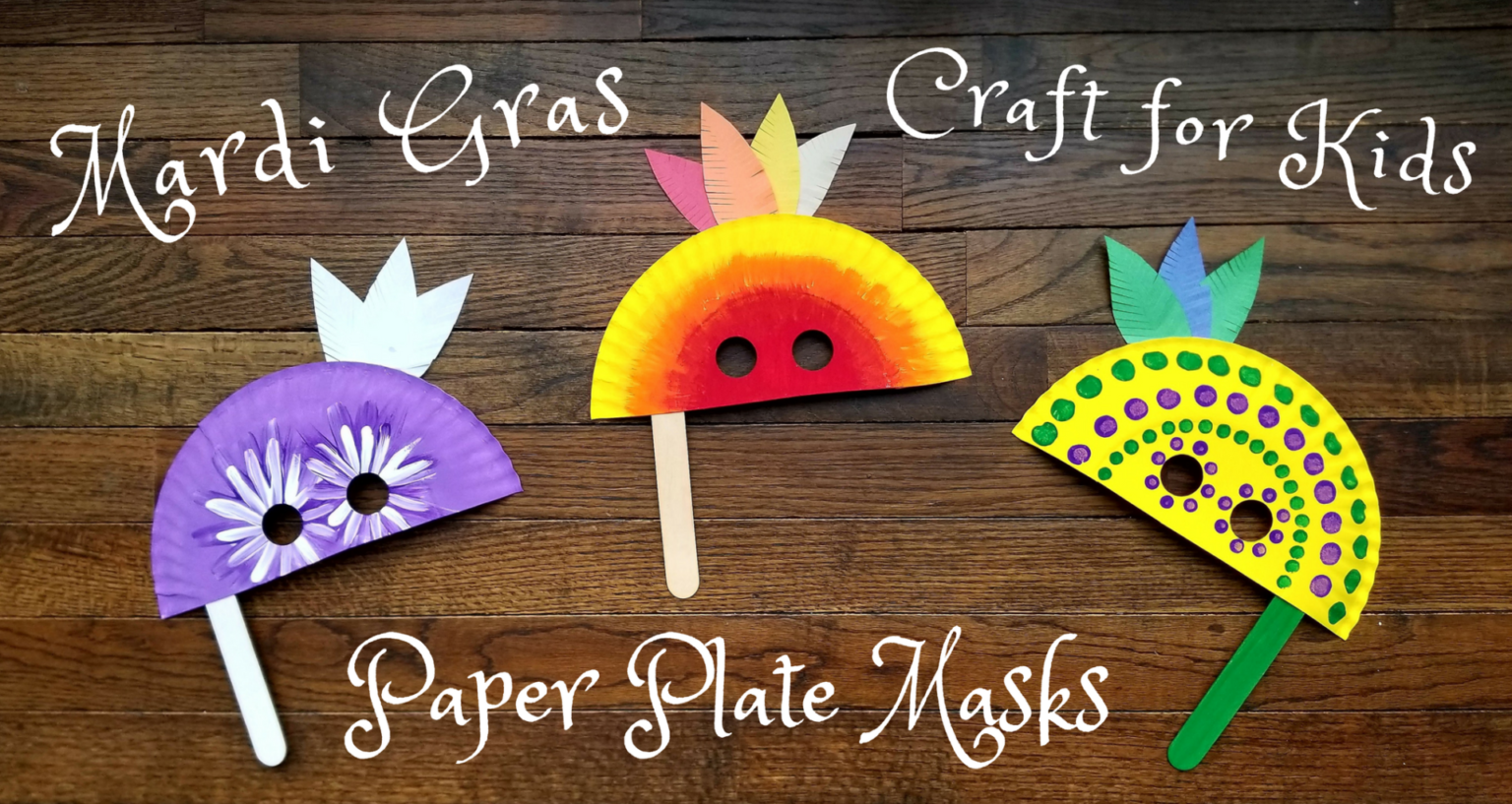 Fun Mardi Gras Crafts for Kids with a DIY Cuff Bracelet