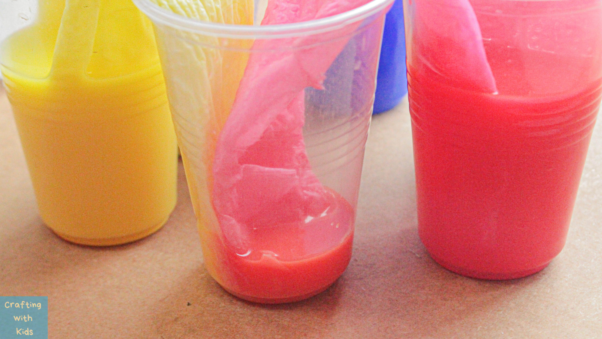 Walking Rainbow Science Experiment; Fun Water Project for Kids