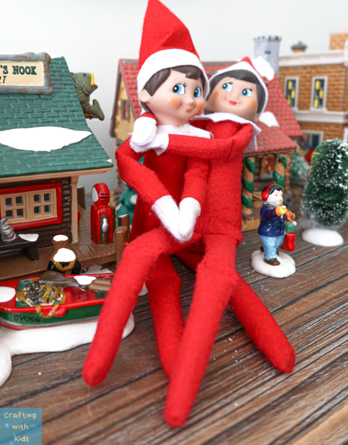 Two Elf on the Shelf's; Elf on the Shelf Ideas for Two Elves