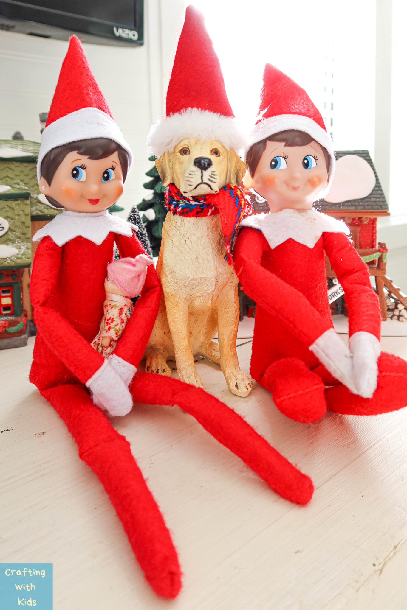 Two Elf on the Shelf's; Elf on the Shelf Ideas for Two Elves