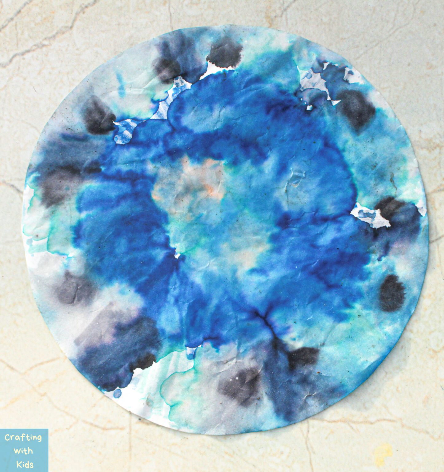 Coffee Filter Butterfly Craft with Easy Chromatography