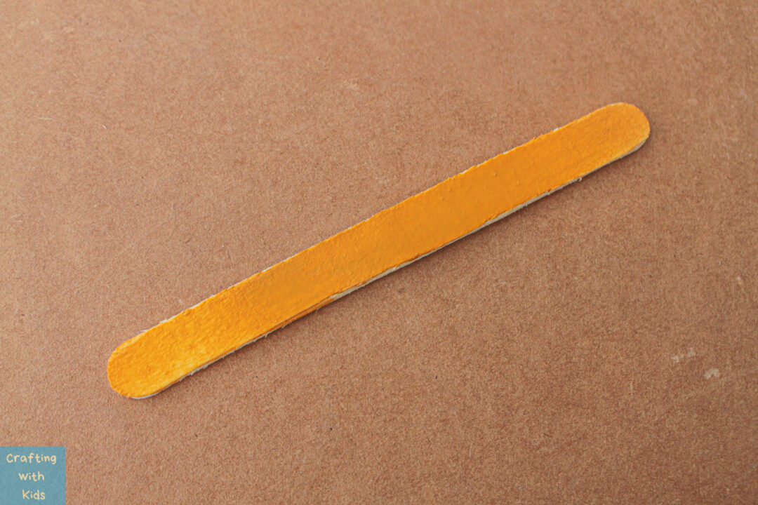 Popsicle Stick Scarecrow for a fun Fall Craft