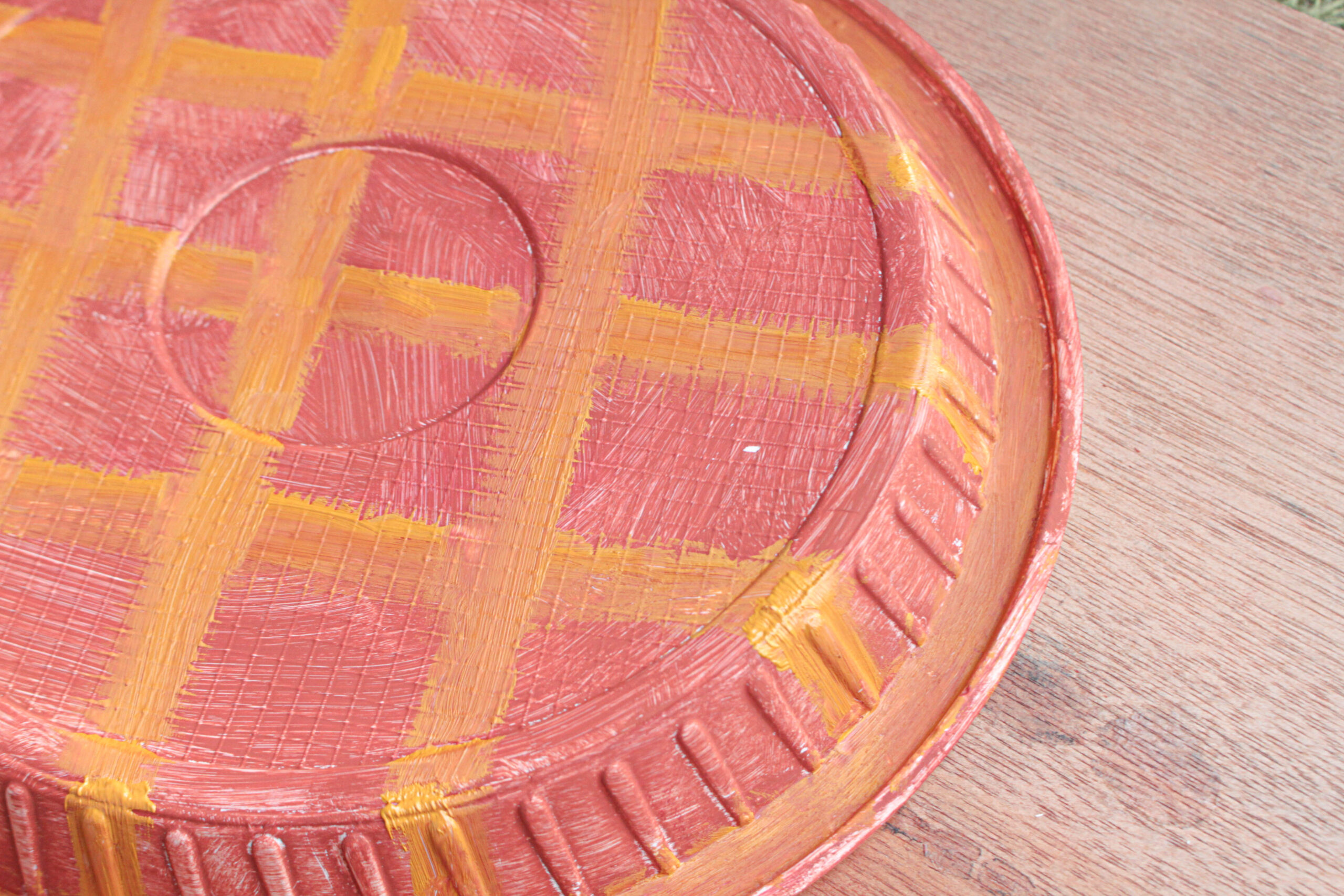 Paper Plate Craft with a 'Thankful For' Wheel for Thanksgiving