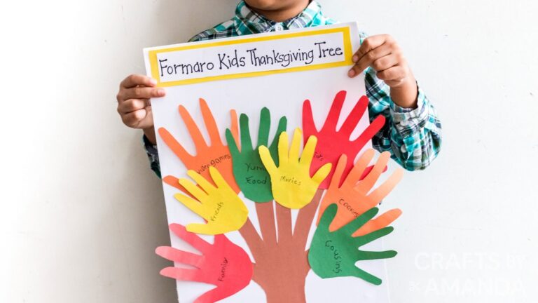 The Best Thanksgiving Handprint Crafts for Kids