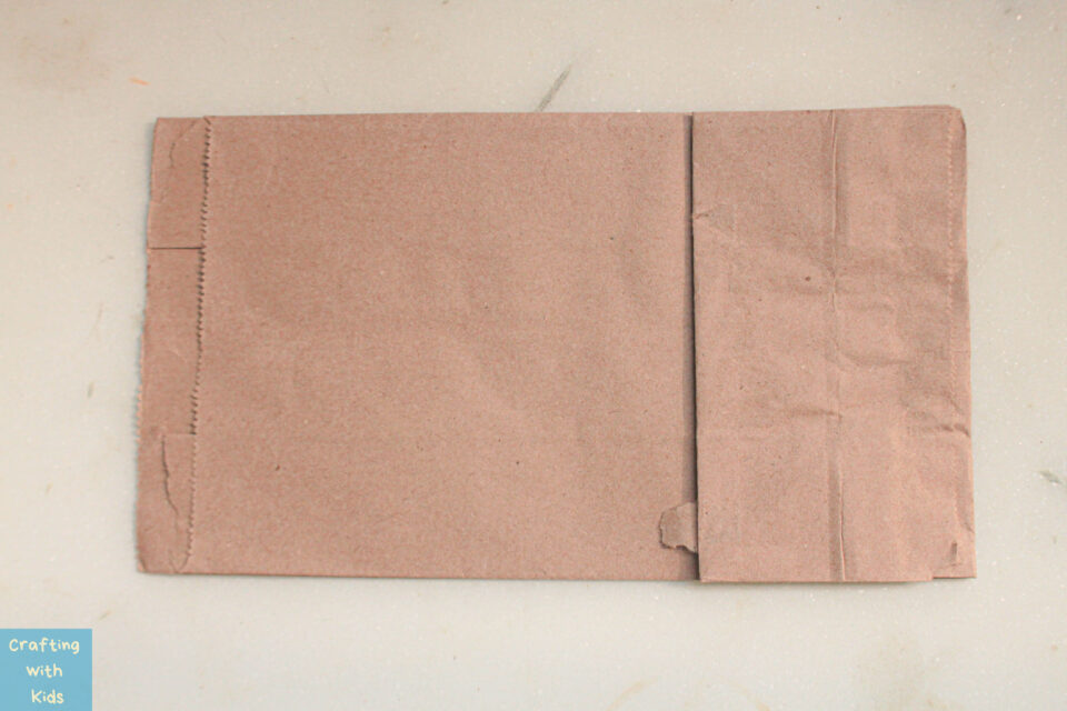 Paper Bag Craft for Kids with a Brown Bag Flip Book