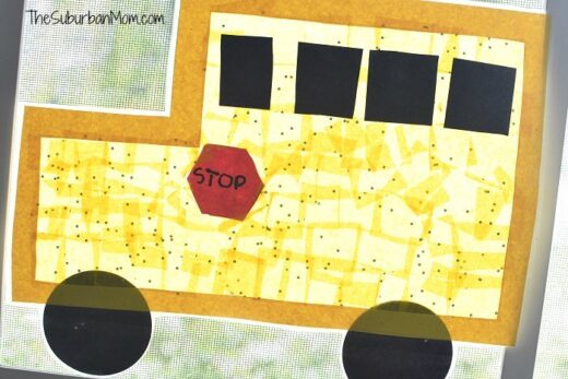 Ten Easy Back to School Crafts for Preschoolers