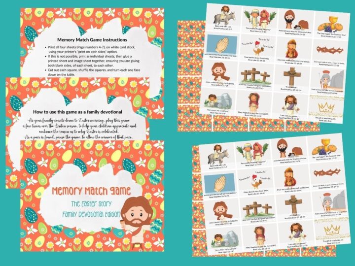 Creative Easter Story Crafts, Games and Free Printables for Kids