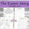 Creative Easter Story Crafts, Games and Free Printables for Kids