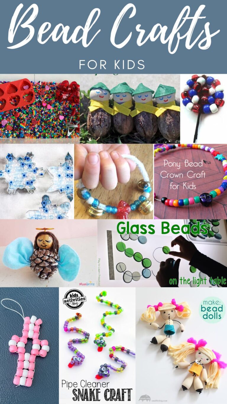 How to Make a Beaded Cross with Pony Beads for Kids