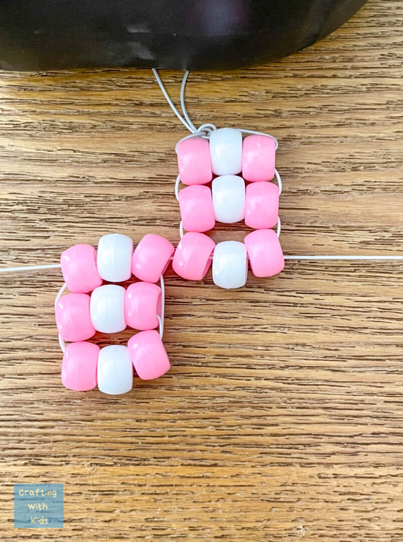 How to Make a Beaded Cross with Pony Beads