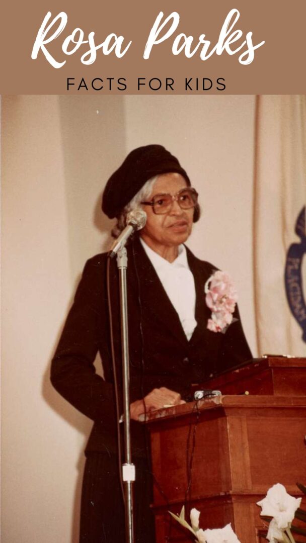 Rosa Parks Facts for Kids; Facts about Civil Rights Movement