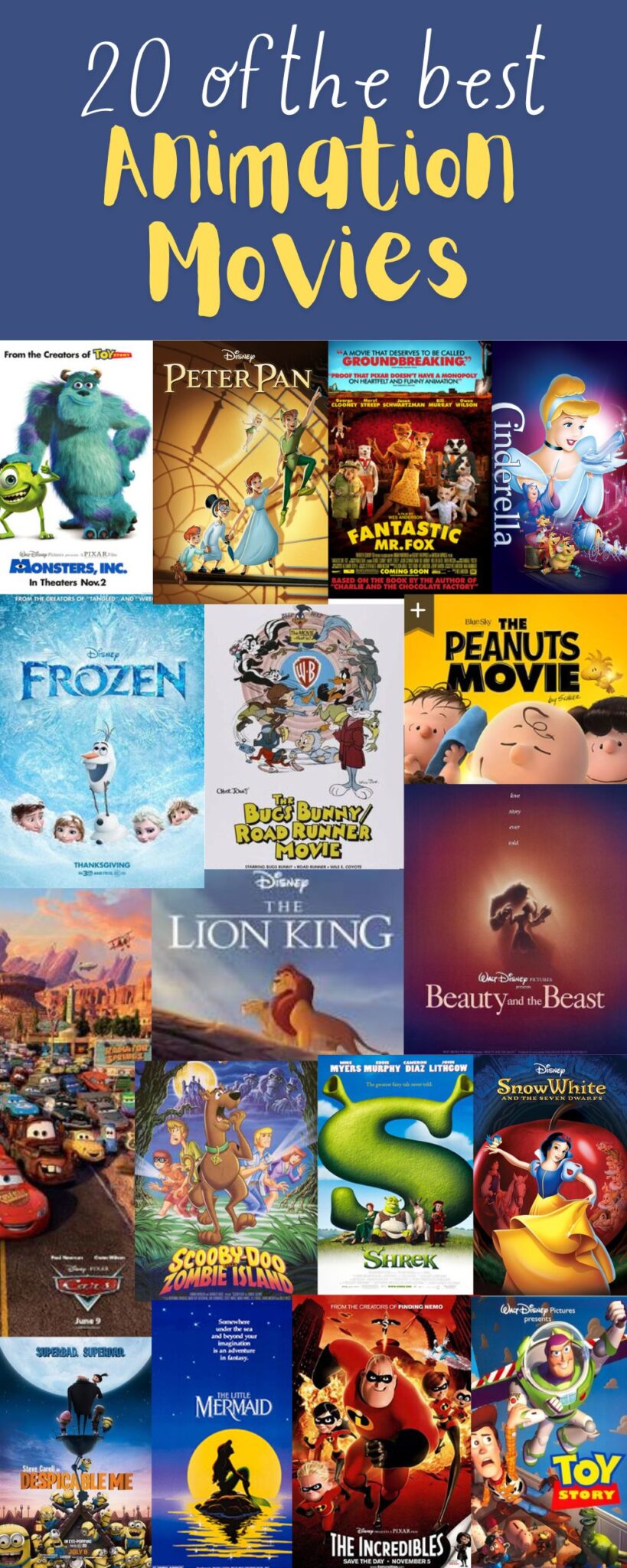 20 Animations Movies for Kids: Fun Family Films