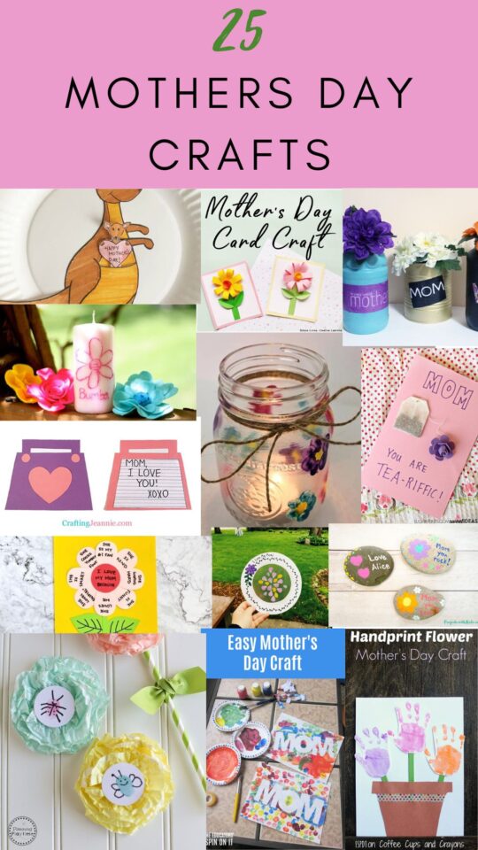 easy mothers day crafts for kids
