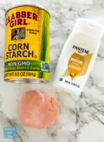 Creating Homemade Moon Dough with Two Ingredients