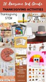 20 Awesome 3rd Grade Thanksgiving Activities