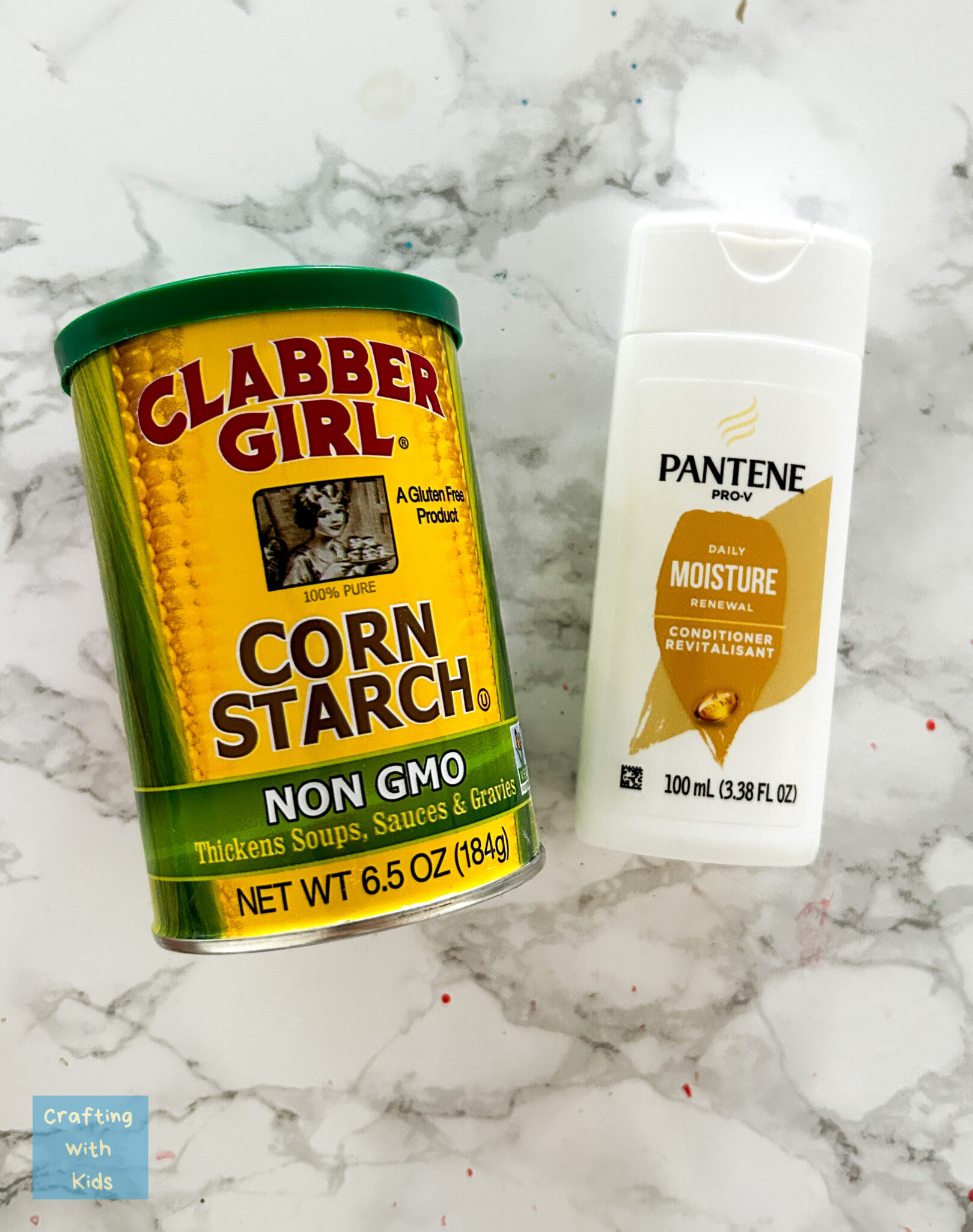 Creating Homemade Moon Dough with Two Ingredients