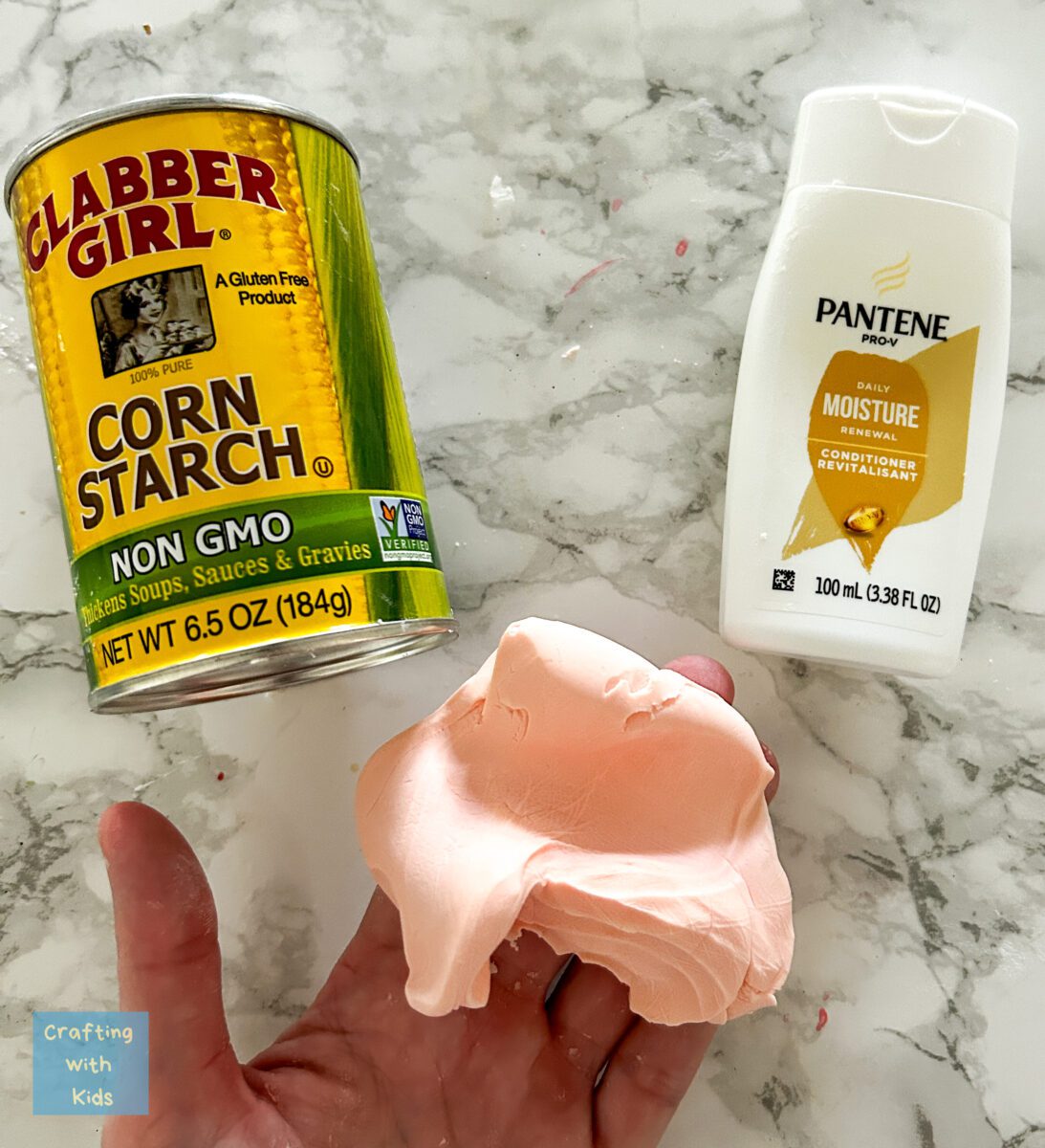 Easy 2-Ingredient Homemade Moon Dough Recipe for Kids