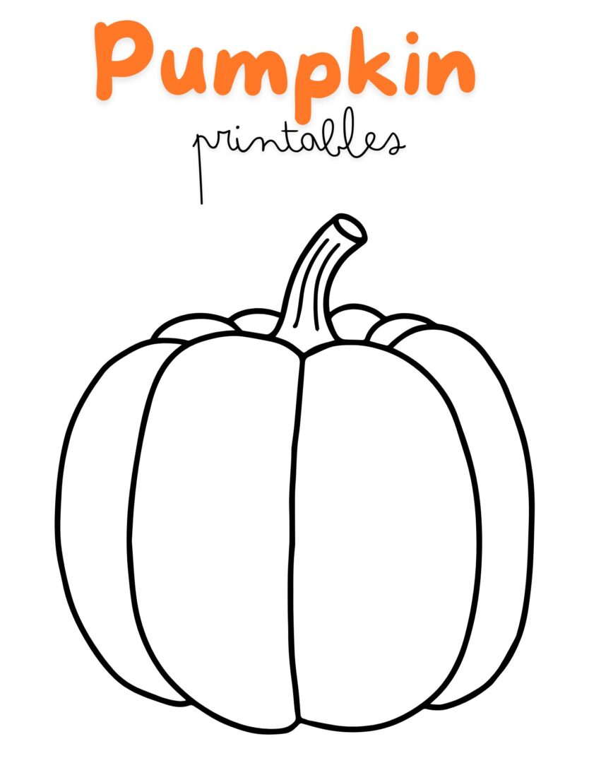Pumpkin Craft Printable: Fun and Easy Activities for Fall Creativity