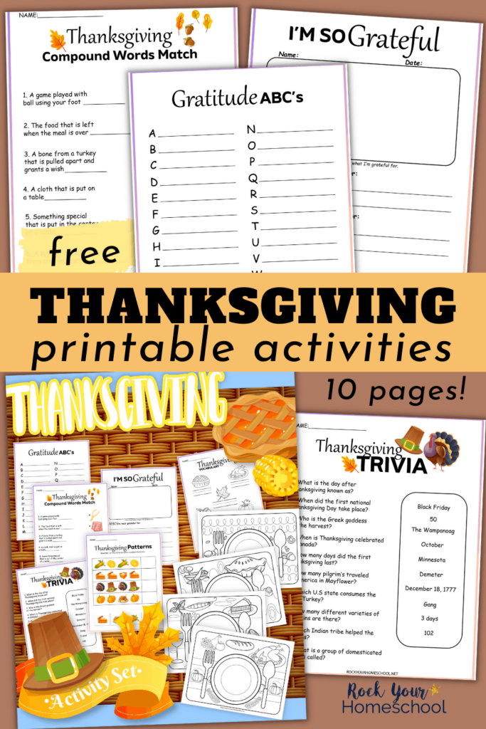 20 Awesome 3rd Grade Thanksgiving Activities