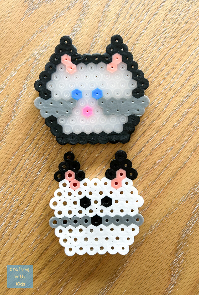 Crafting Purrfection: Cute Perler Bead Cat with free template