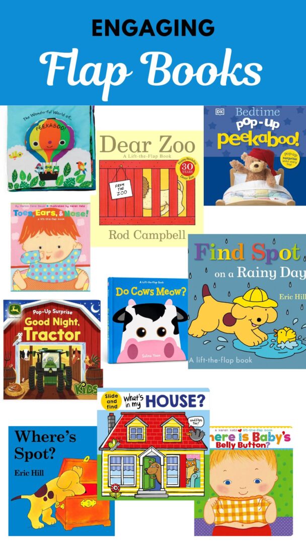 Peekaboo Flap Books for Toddlers: Easy Learning Fun