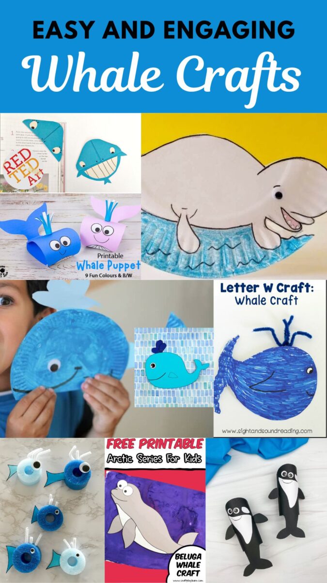 Whale of a Time: Fun and Easy Whale Crafts for Preschool!