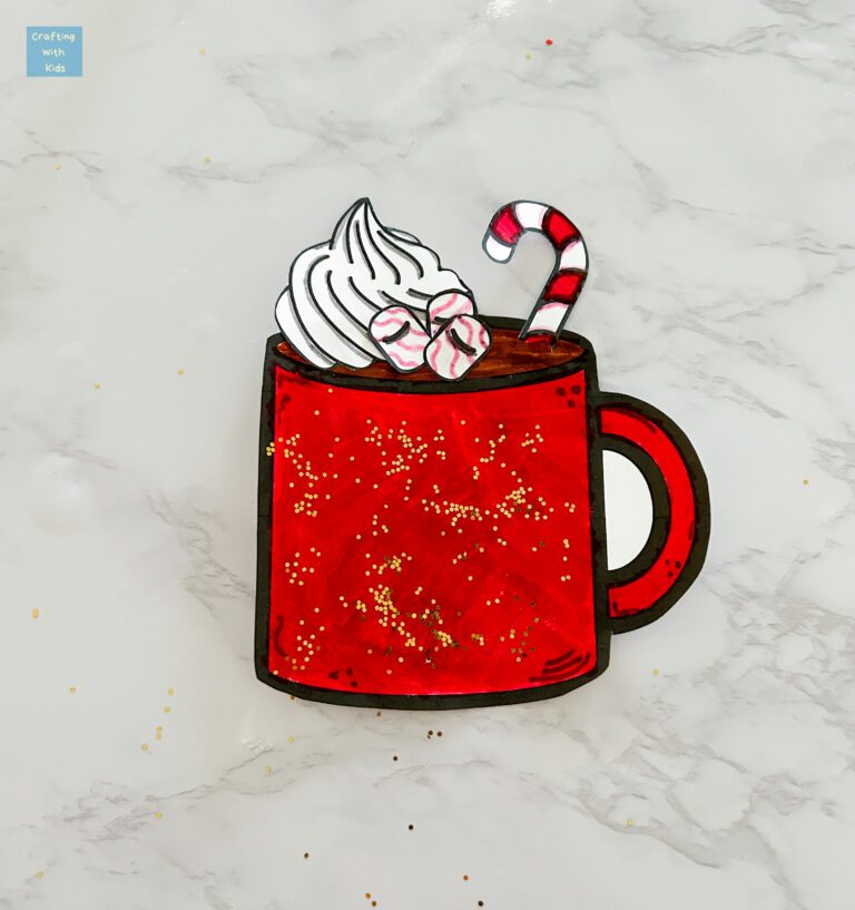 Sweet & Simple: Hot Chocolate Craft Printable for Family Fun