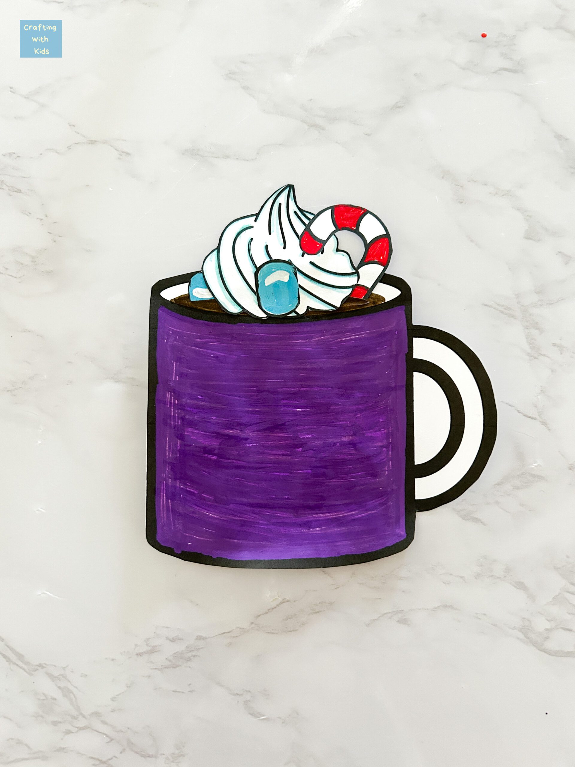 Sweet & Simple: Hot Chocolate Craft Printable for Family Fun