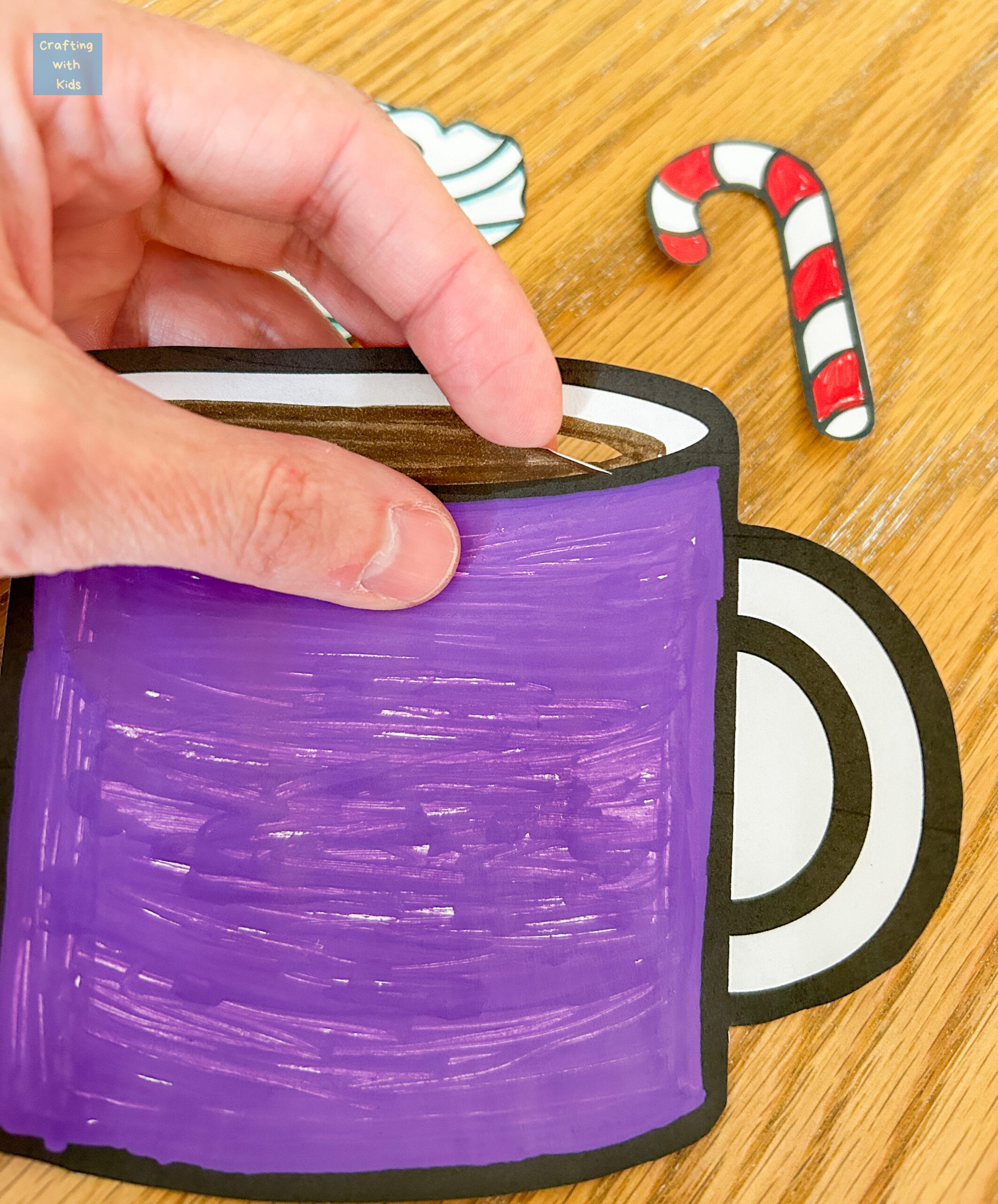 Sweet & Simple: Hot Chocolate Craft Printable for Family Fun