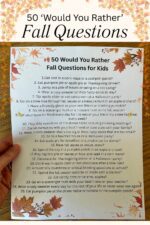 50 Would You Rather Fall Questions for Kids