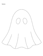 Free Halloween Tracing Worksheets for Little Learners
