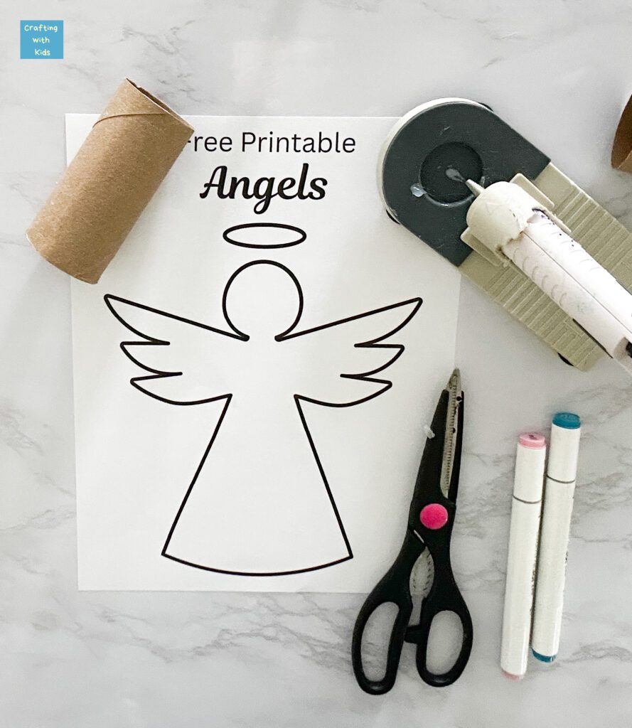 3 Easy Angel Crafts Using Toilet Paper Rolls