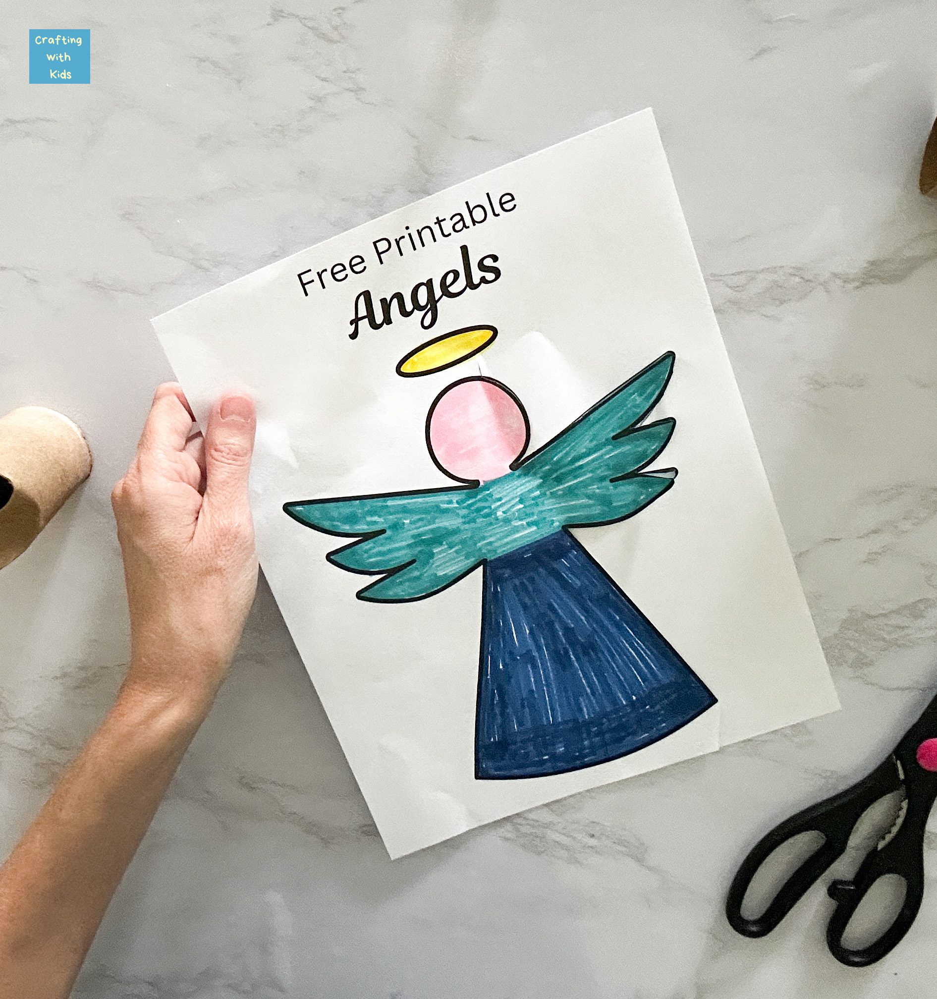 3 Easy Angel Crafts Using Toilet Paper Rolls